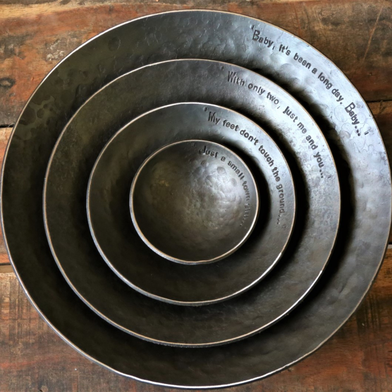 Personalised 4 Bowl Set - Coach House Forge