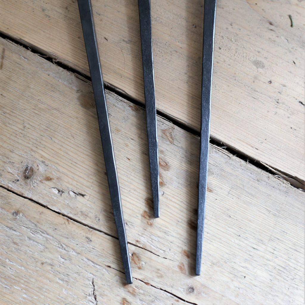 Scroll Fire Poker with Twist - Coach House Forge