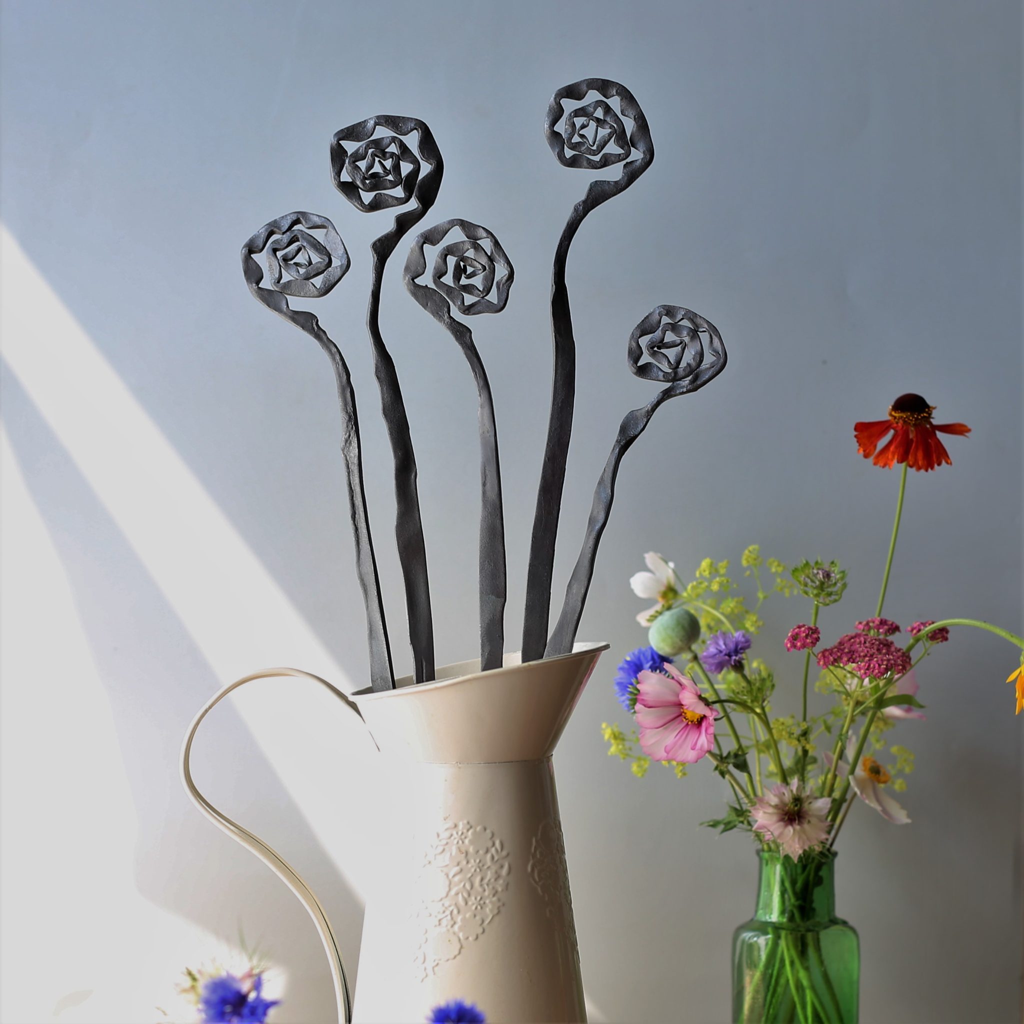 Everlasting Metal Flowers - Coach House Forge