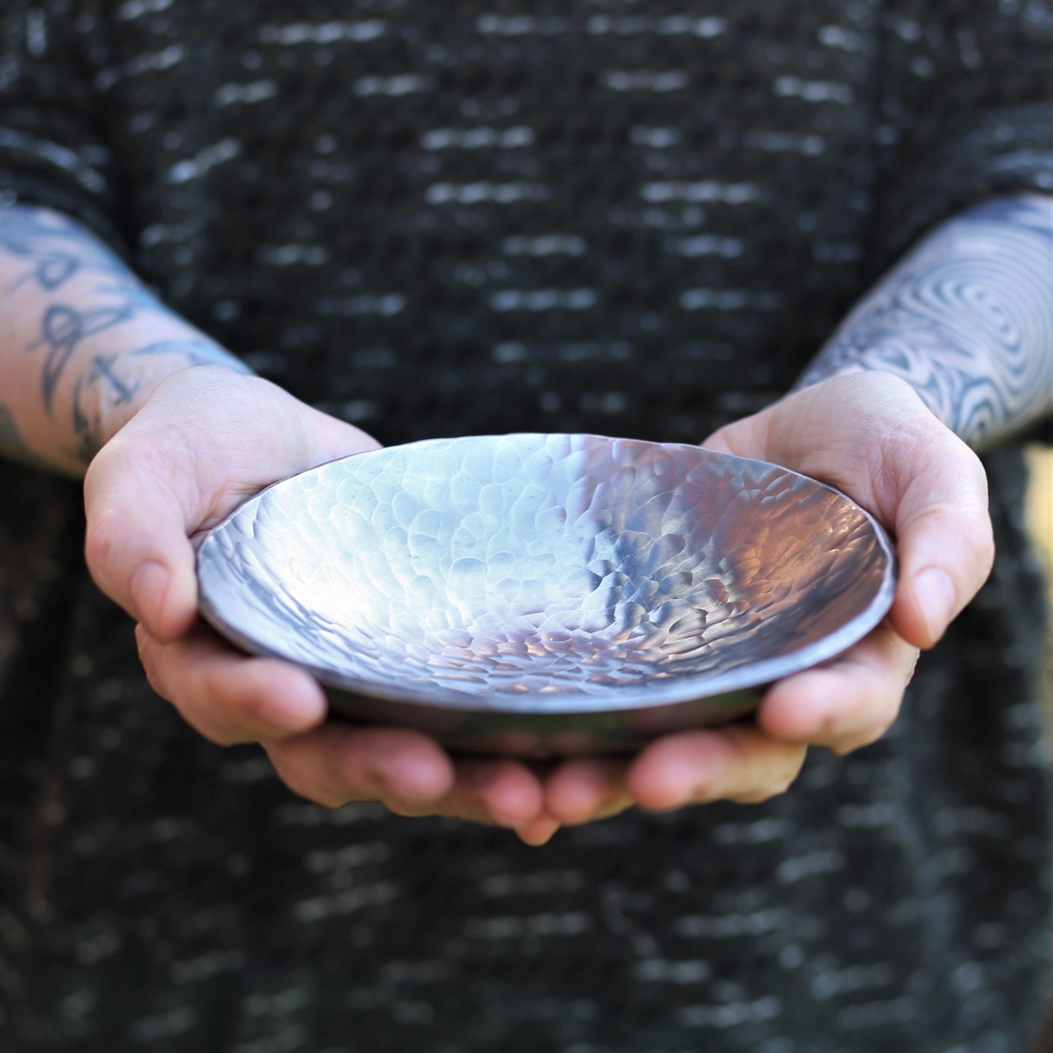 10th Anniversary Medium Aluminium Bowl - Coach House Forge