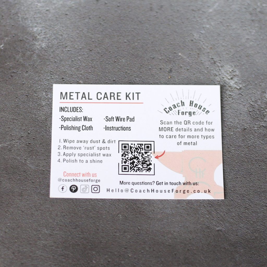 Metal Care Kit - Coach House Forge
