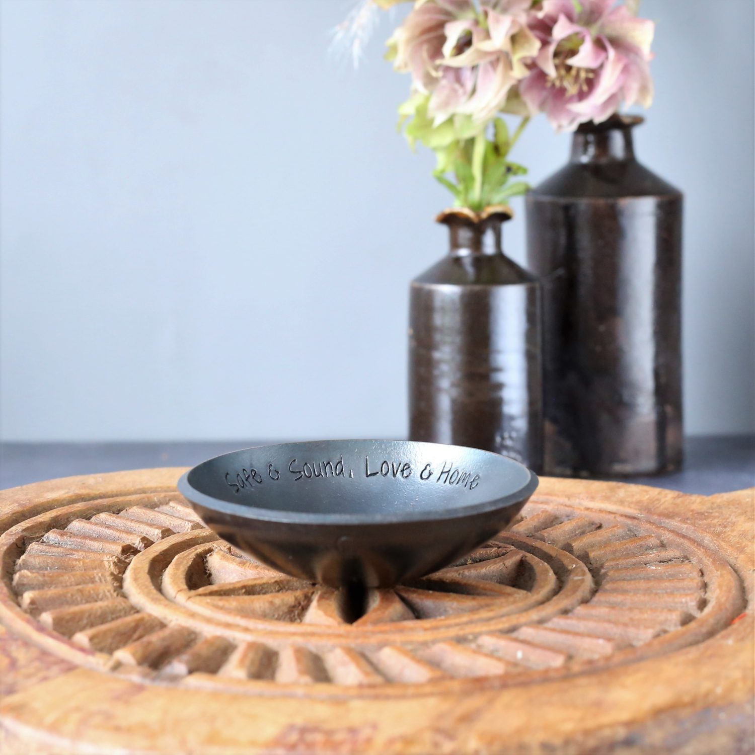 Personalised Small Round Bowl - Coach House Forge