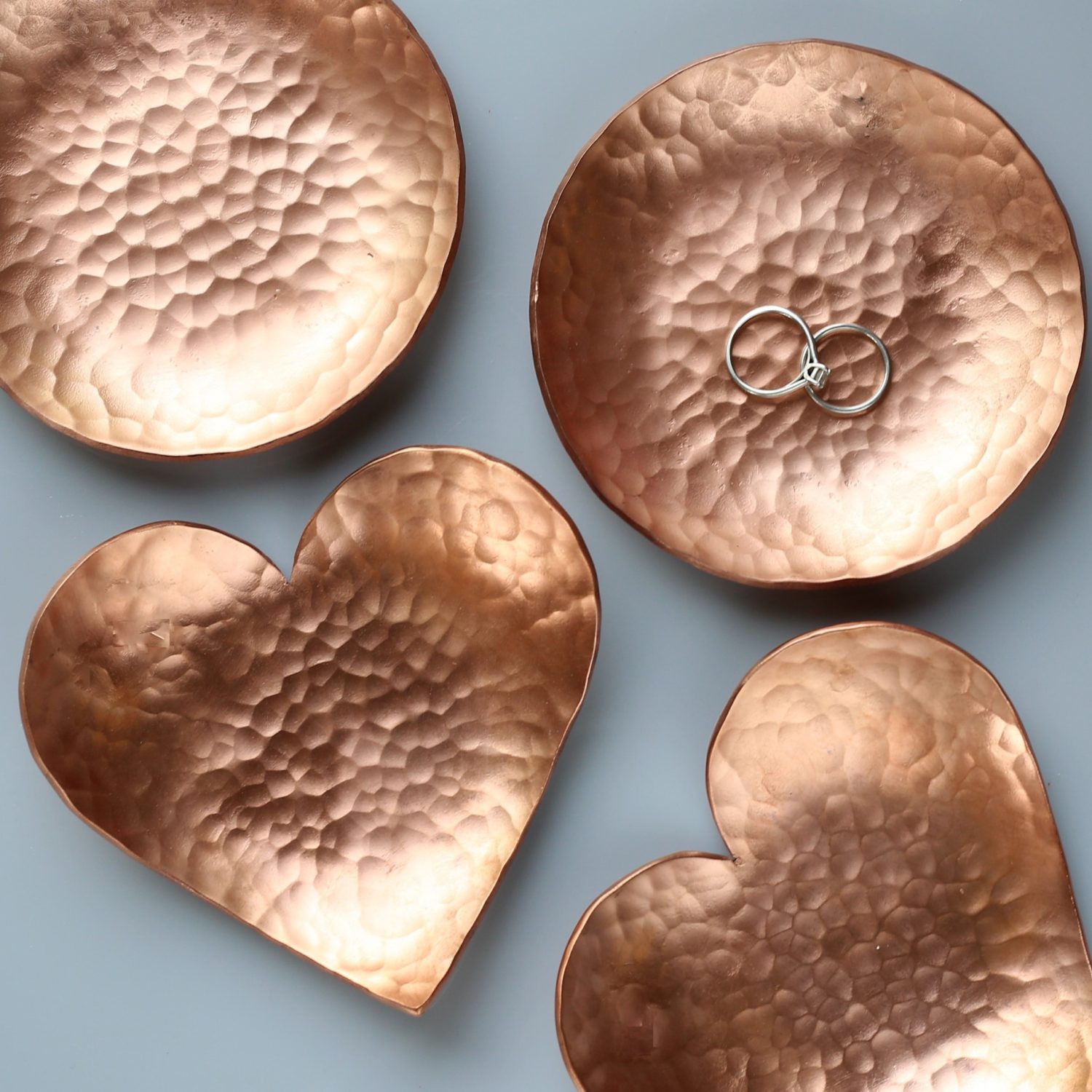 7th Anniversary Small Copper Dish - Coach House Forge