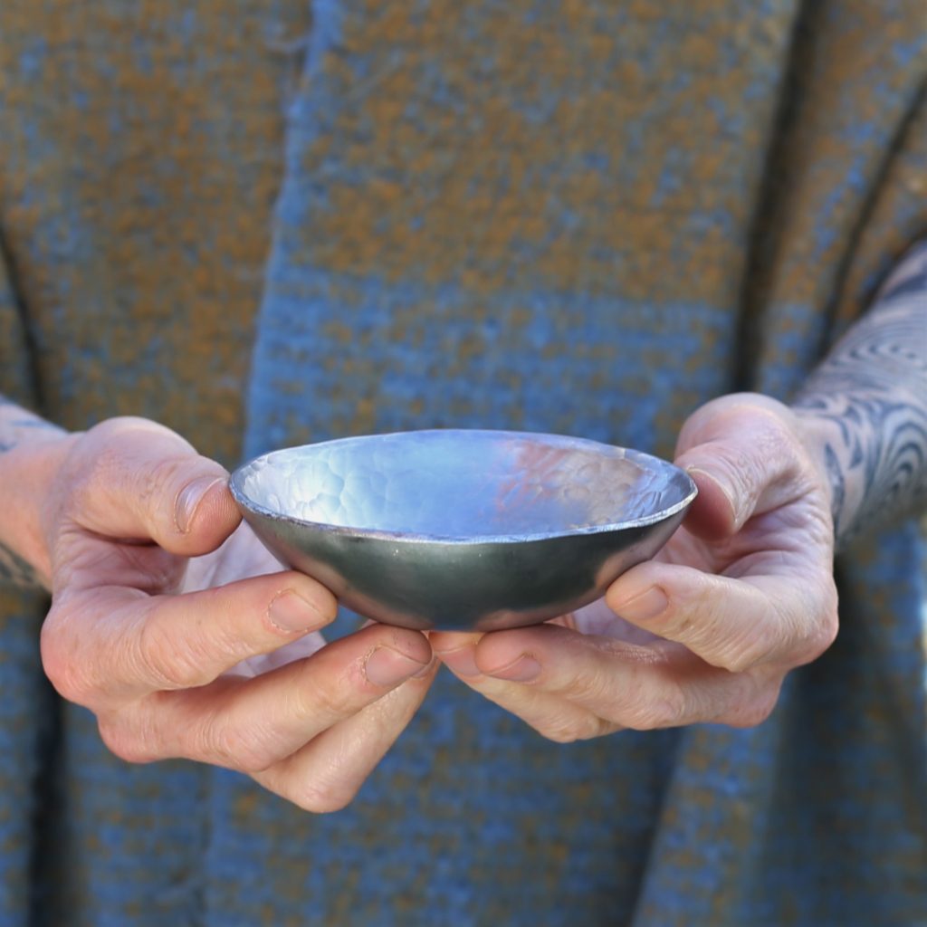 10th Anniversary Small Aluminium Bowl - Coach House Forge