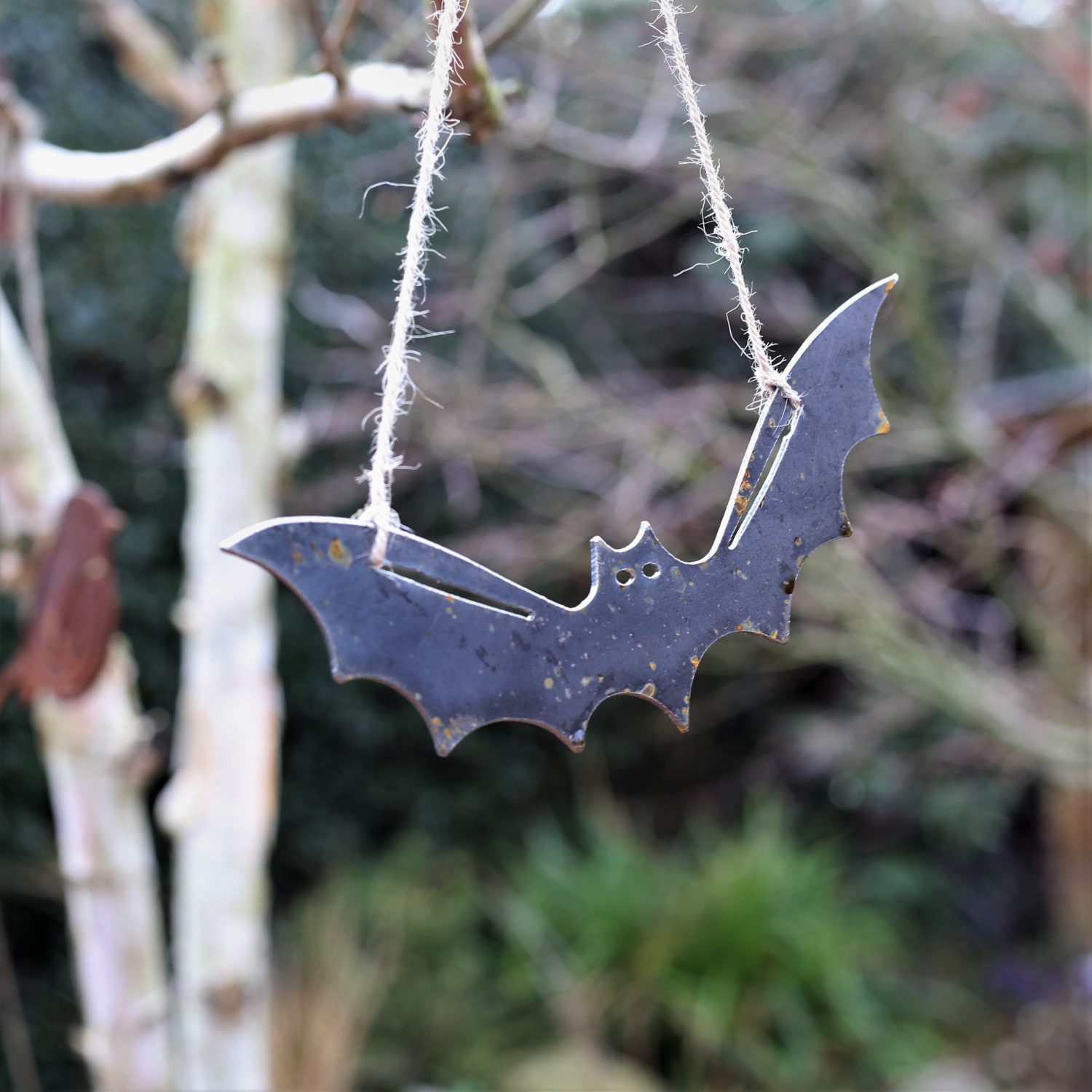 Hanging Metal Bat - Coach House Forge