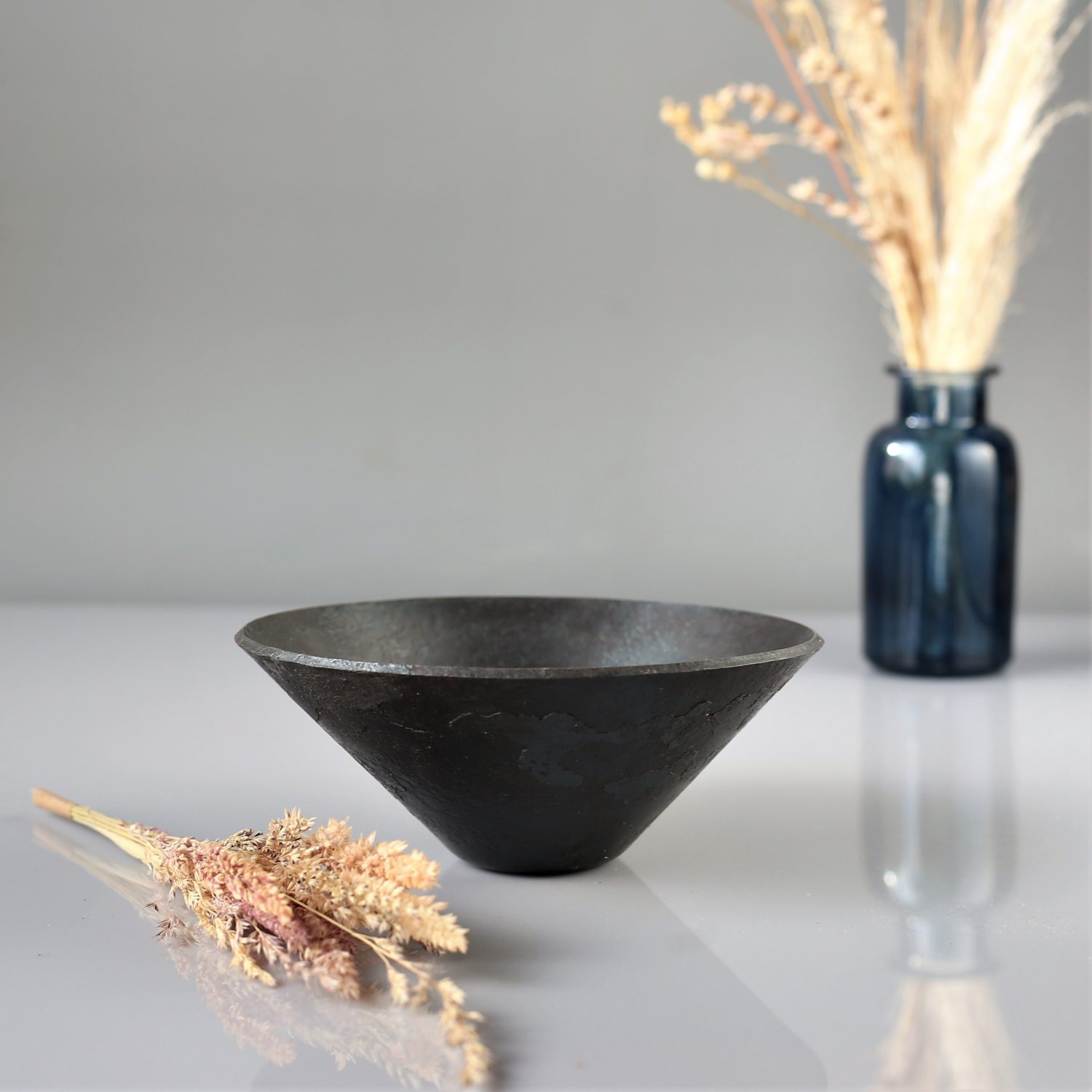 Personalised 11th Anniversary Conical Bowl - Coach House Forge