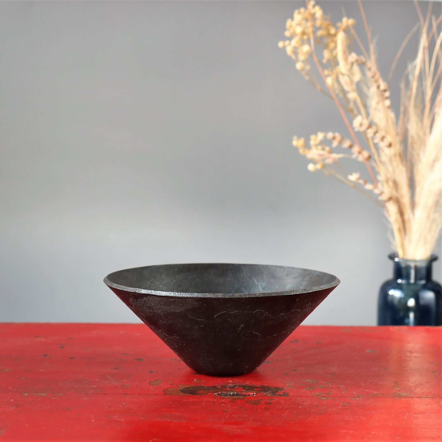 Personalised 11th Anniversary Conical Bowl - Coach House Forge