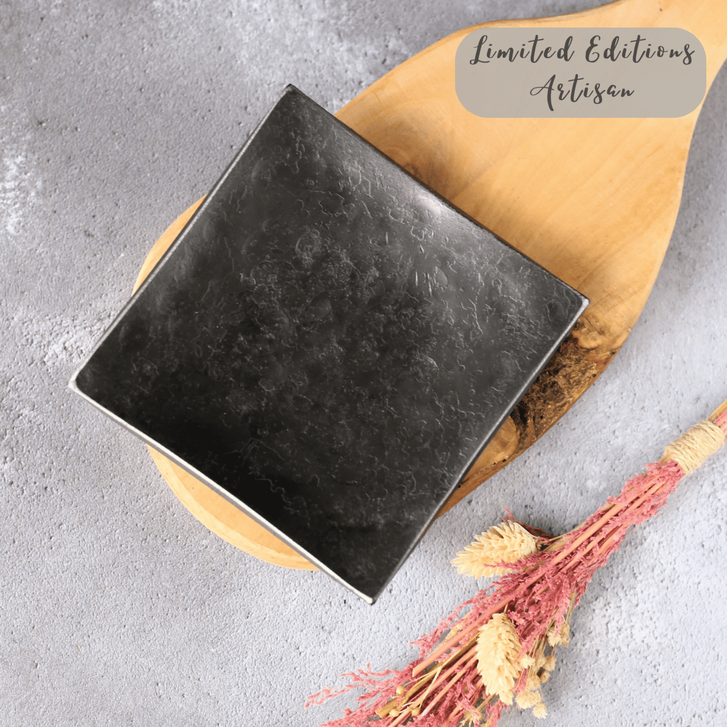 Heavy Square Dish, 12cm - Coach House Forge