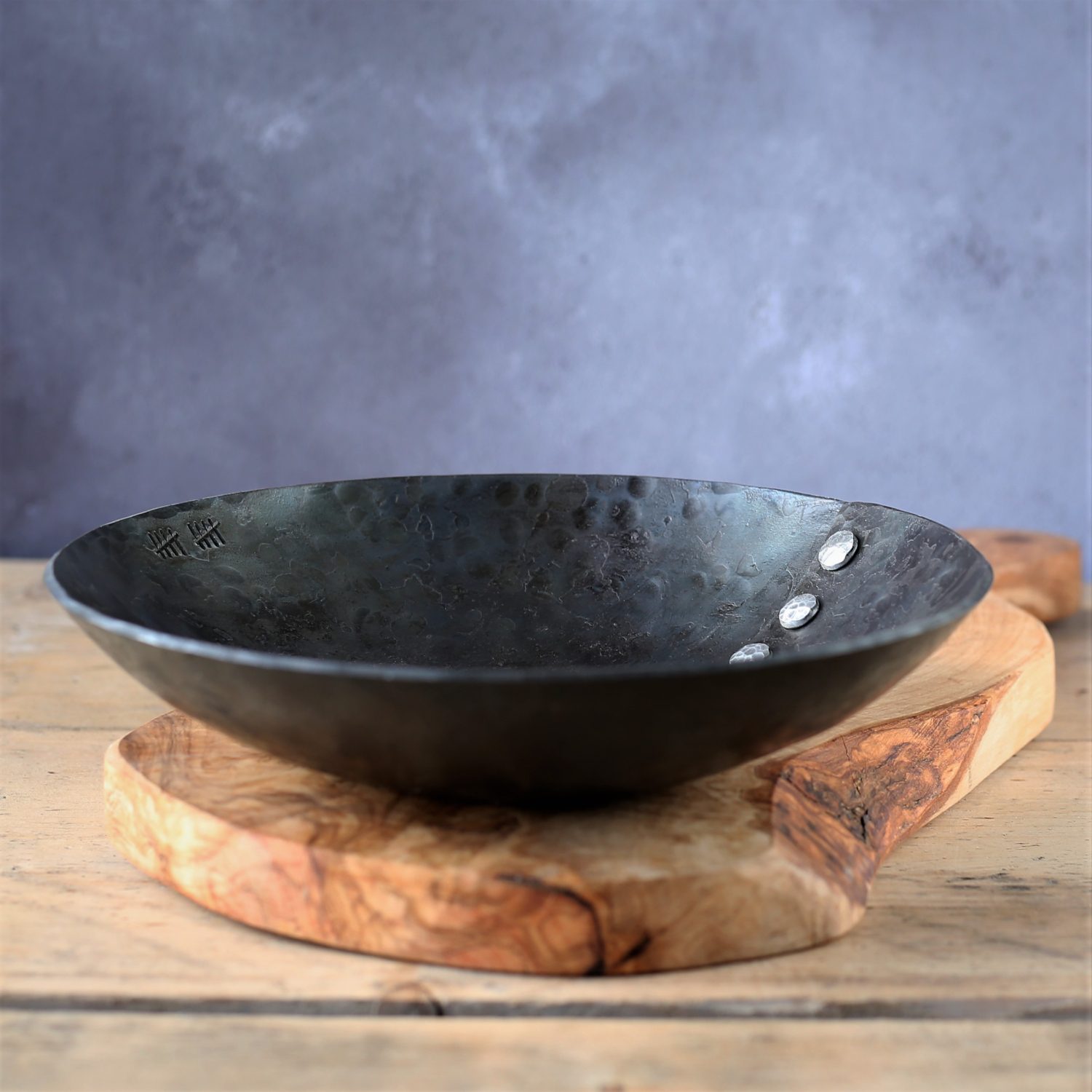 10th Anniversary Aluminium Button Bowl (22cm / 8") - Coach House Forge