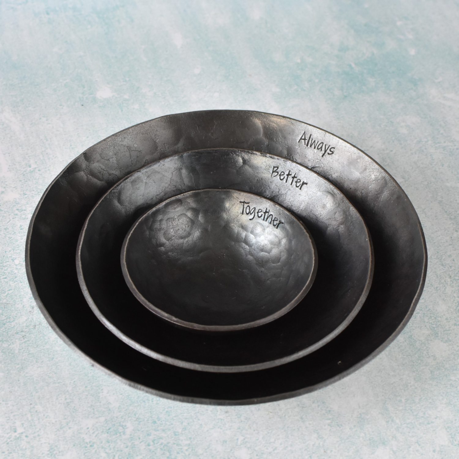 Personalised 4 Bowl Set - Coach House Forge