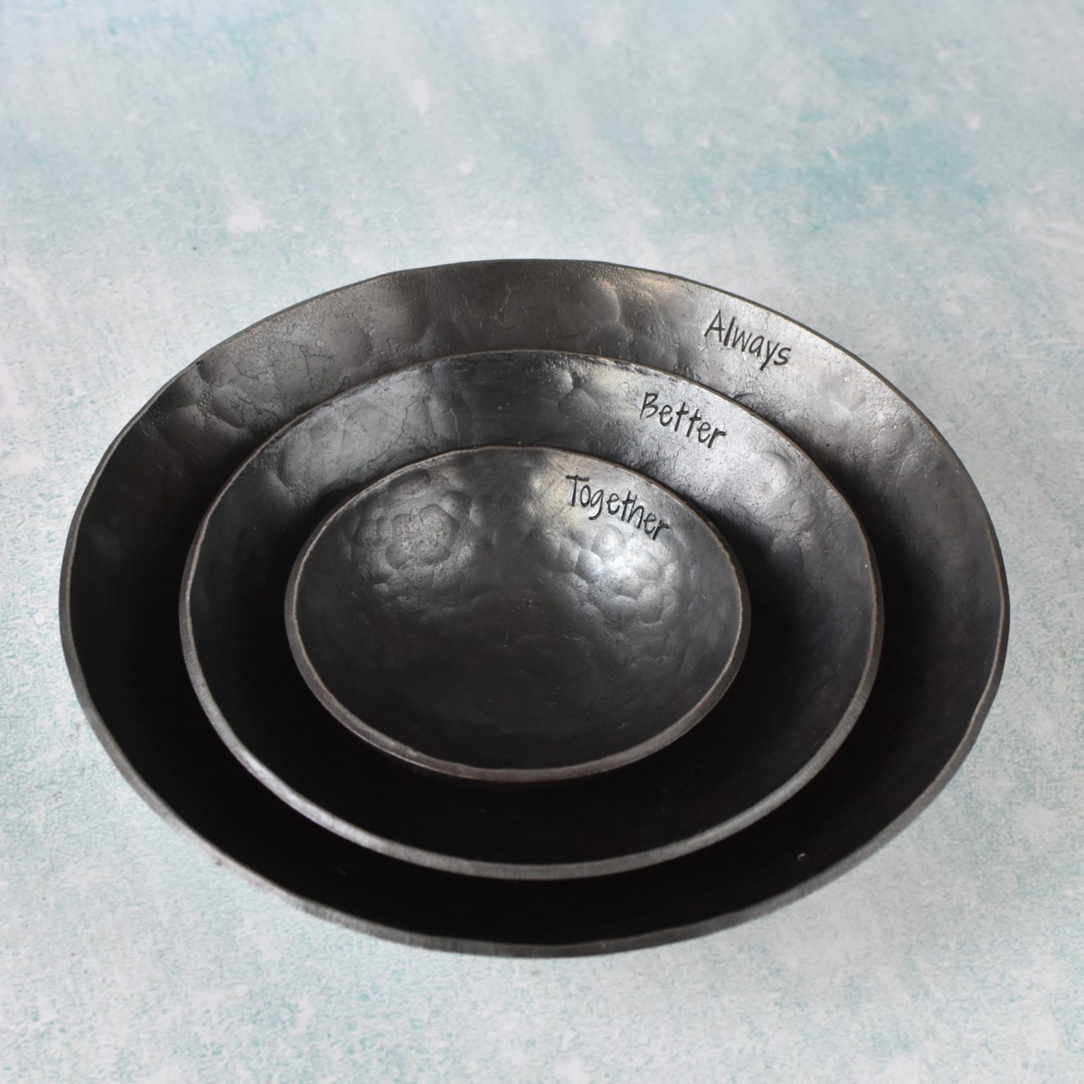 Personalised 4 Bowl Set - Coach House Forge