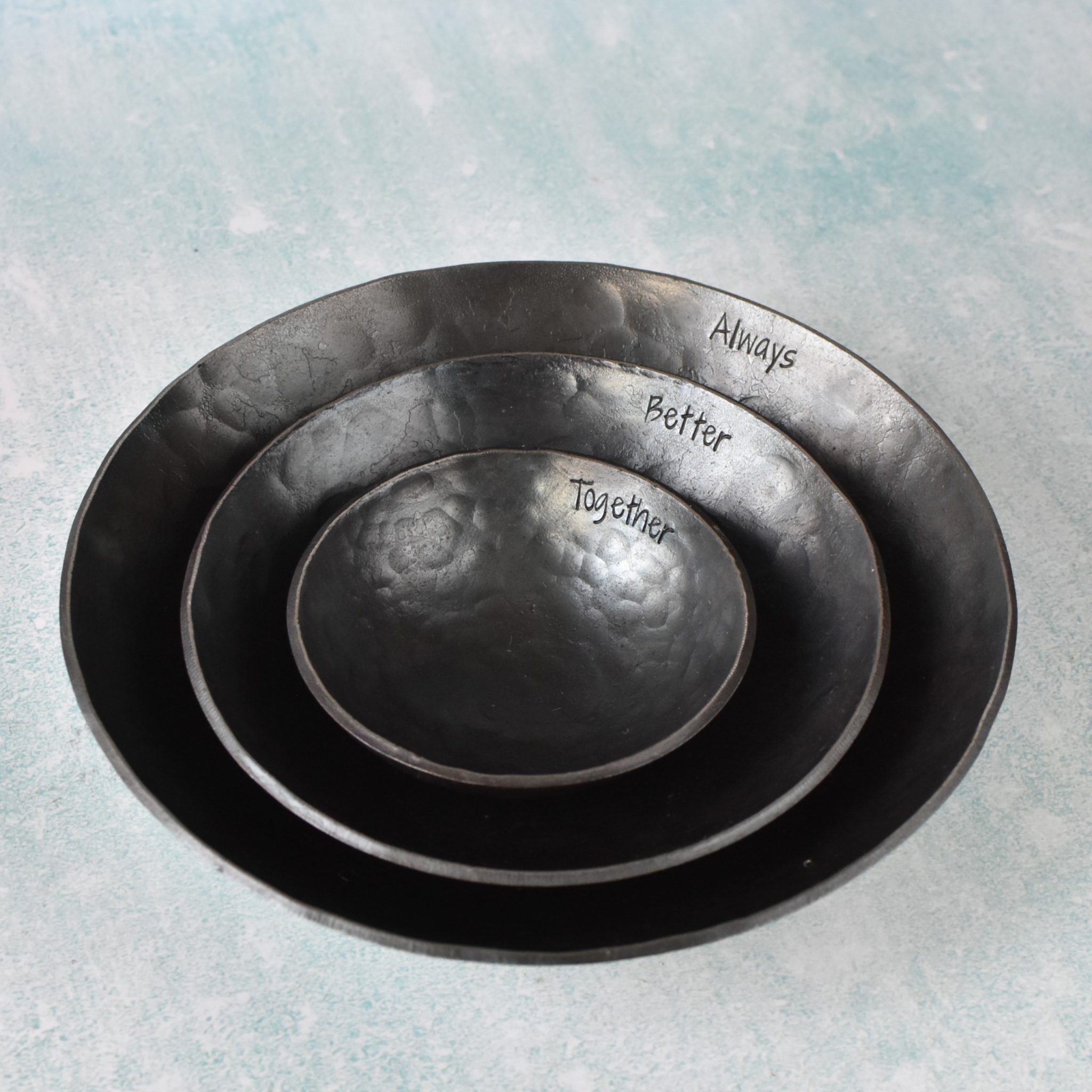 Personalised 4 Bowl Set - Coach House Forge