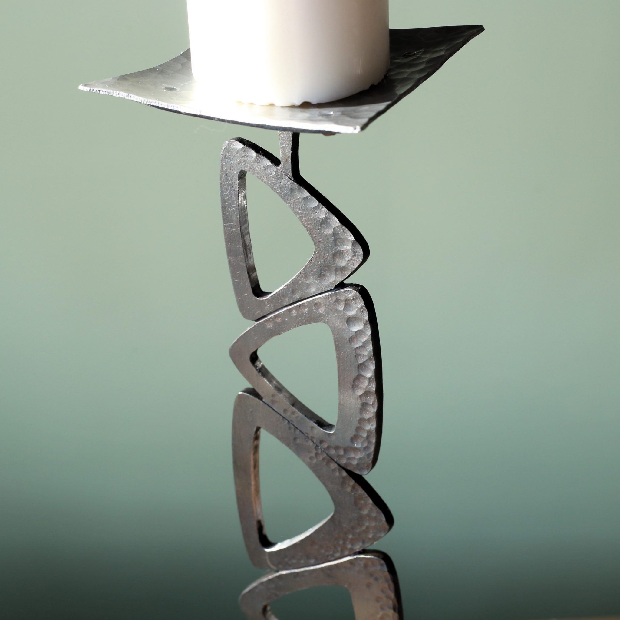 Retro Tall Candlestick Homeware - Coach House Forge