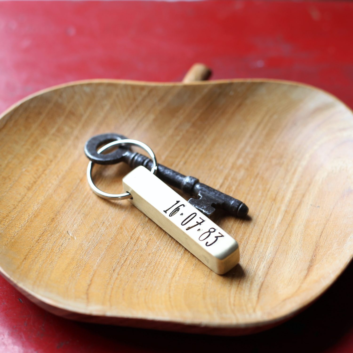 Personalised 8th Anniversary Keyring - Coach House Forge