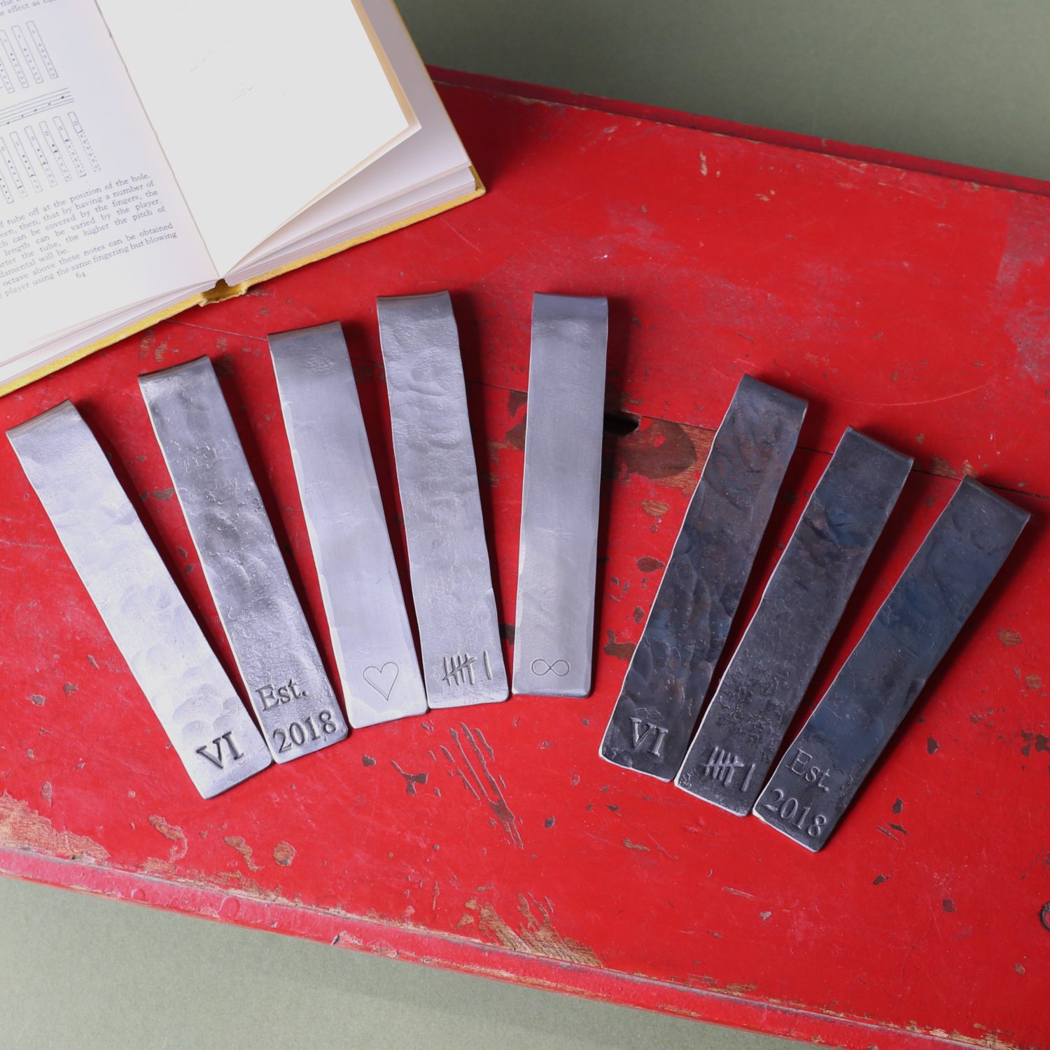 6th Anniversary Scroll Bookmark - Coach House Forge