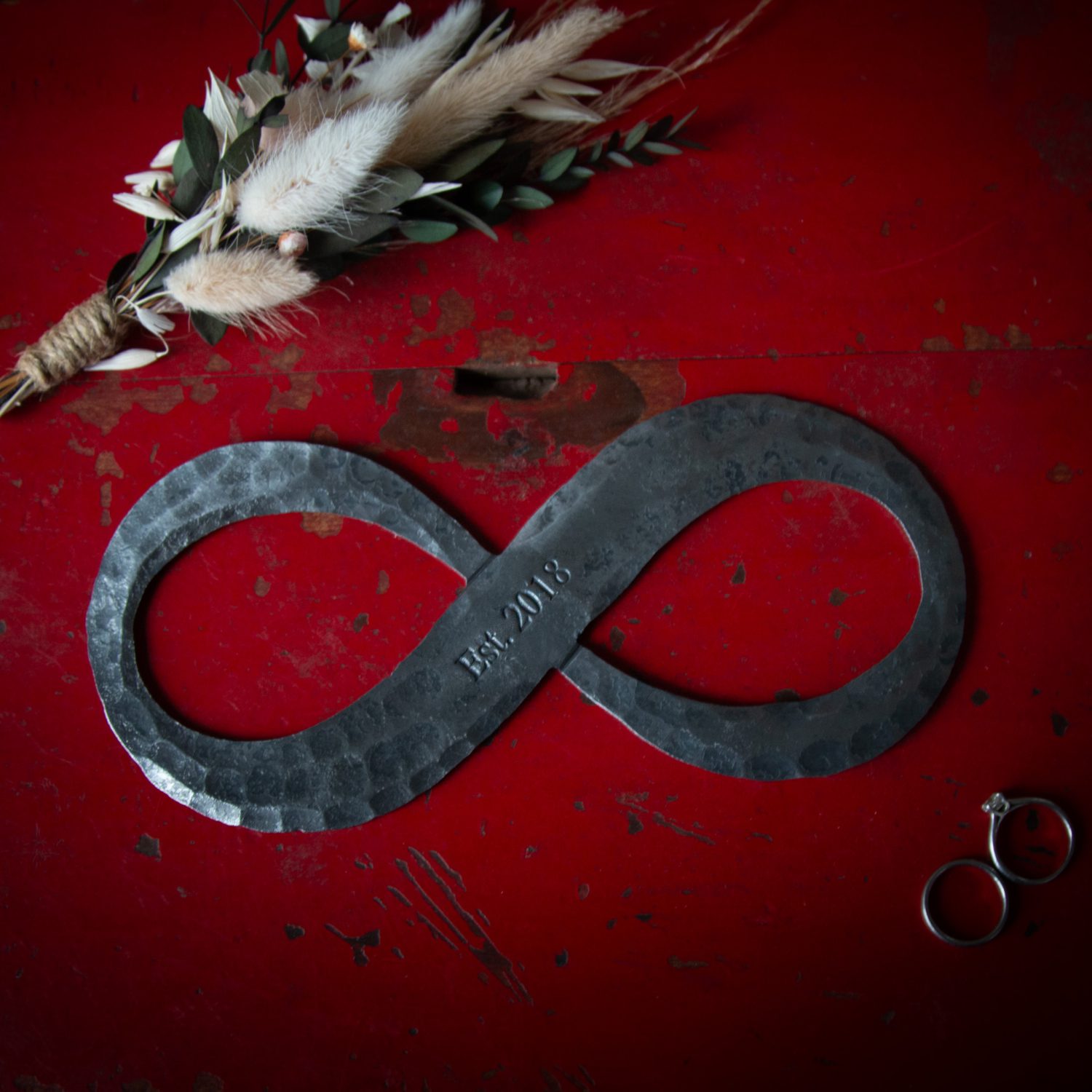 Infinity Love Knot Forged Forever Symbol - Established Year - Coach ...