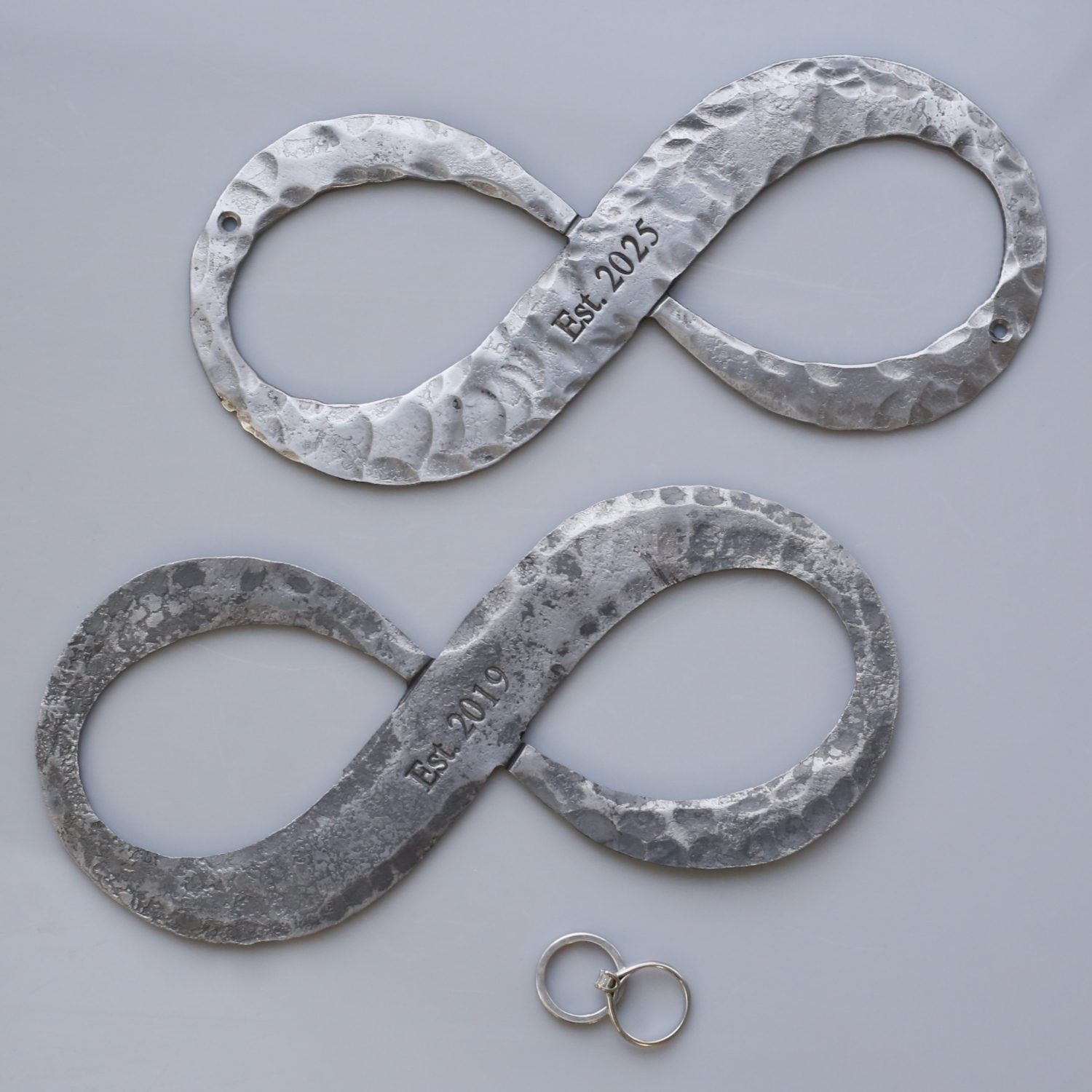 Infinity Love Knot Forged Forever Symbol - Established Year - Coach ...
